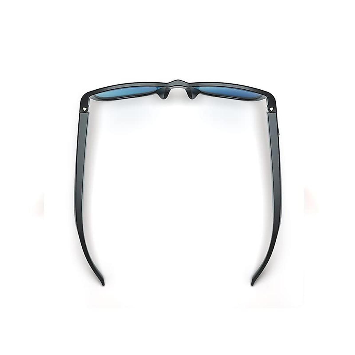 KENTKING Smart Glasses Wireless Bluetooth Audio Sunglasses Open Ear Headset Music&Hand-Free Calling Unisex Polarized Shades Compatiable for All Smart Device (Matte Black/Grey Lense）