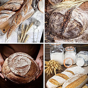 Bread Lame , Dough Scoring Tool Ufo bread lame cutter for scoring Homemade Dough Great Gift for Artisan Bread Makers Includes 5 Replaceable Razor Blades, Must Baking Tool for Bread Baking, DYUS-MBD1