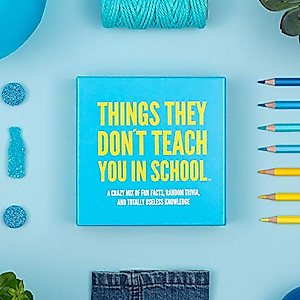 Hygge Games Things They Don't Teach You in School Party Trivia Game Blue, 1 EA