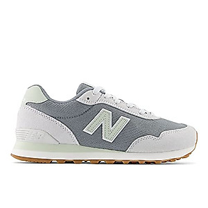 New Balance Women's 515 V3 Sneaker, Steel/Quartz Grey/Silver Moss, 8