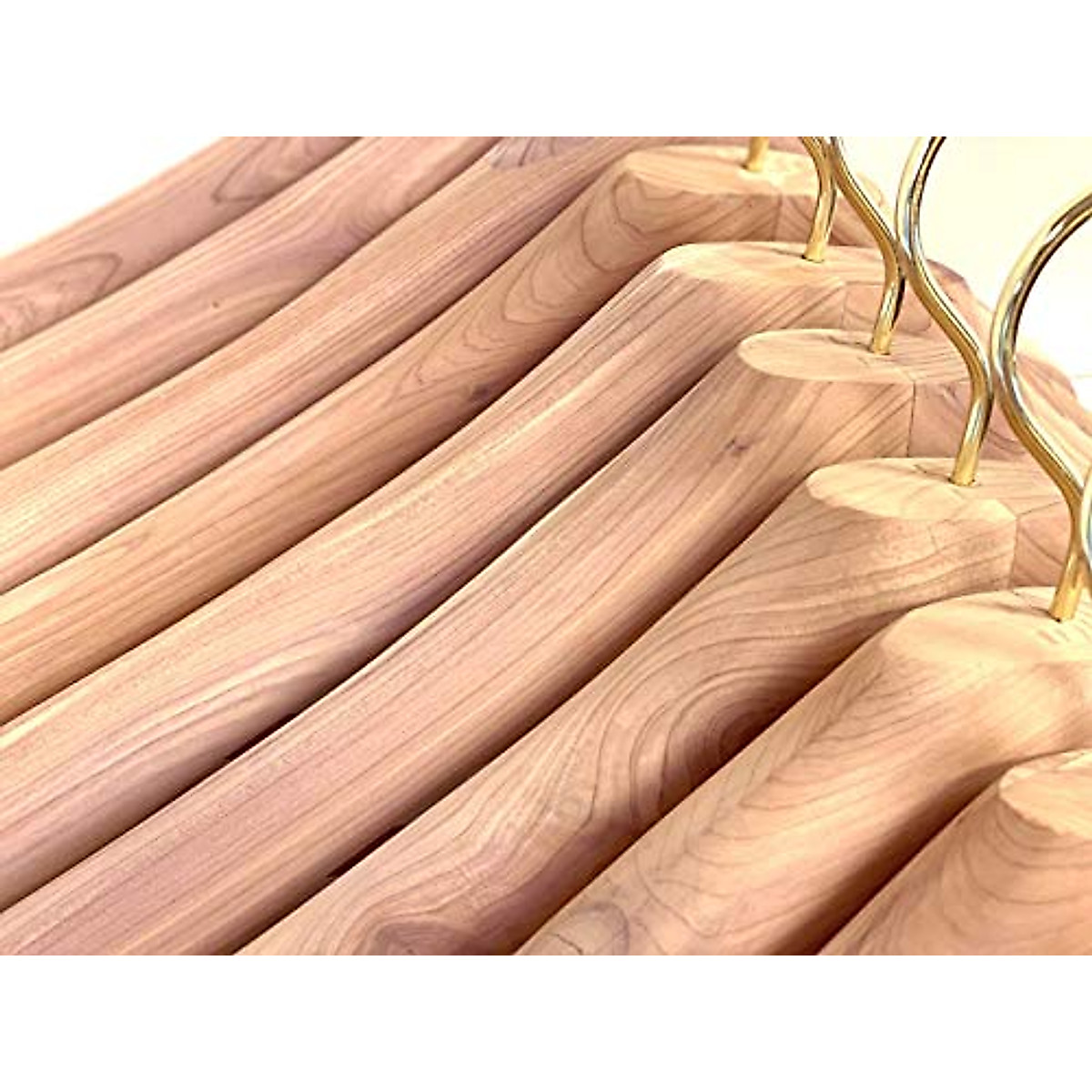 Cedar Elements 12PK Business Suit Wide Coat Hangers