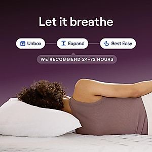 Nectar Luxe Hybrid 14” Cal King Mattress - Medium Firm - Contouring Memory Foam & Innerspring Coils - Cooling Fiber Upgrade - 3” Pressure Relief Layer - 365-Night Trial & Forever Warranty