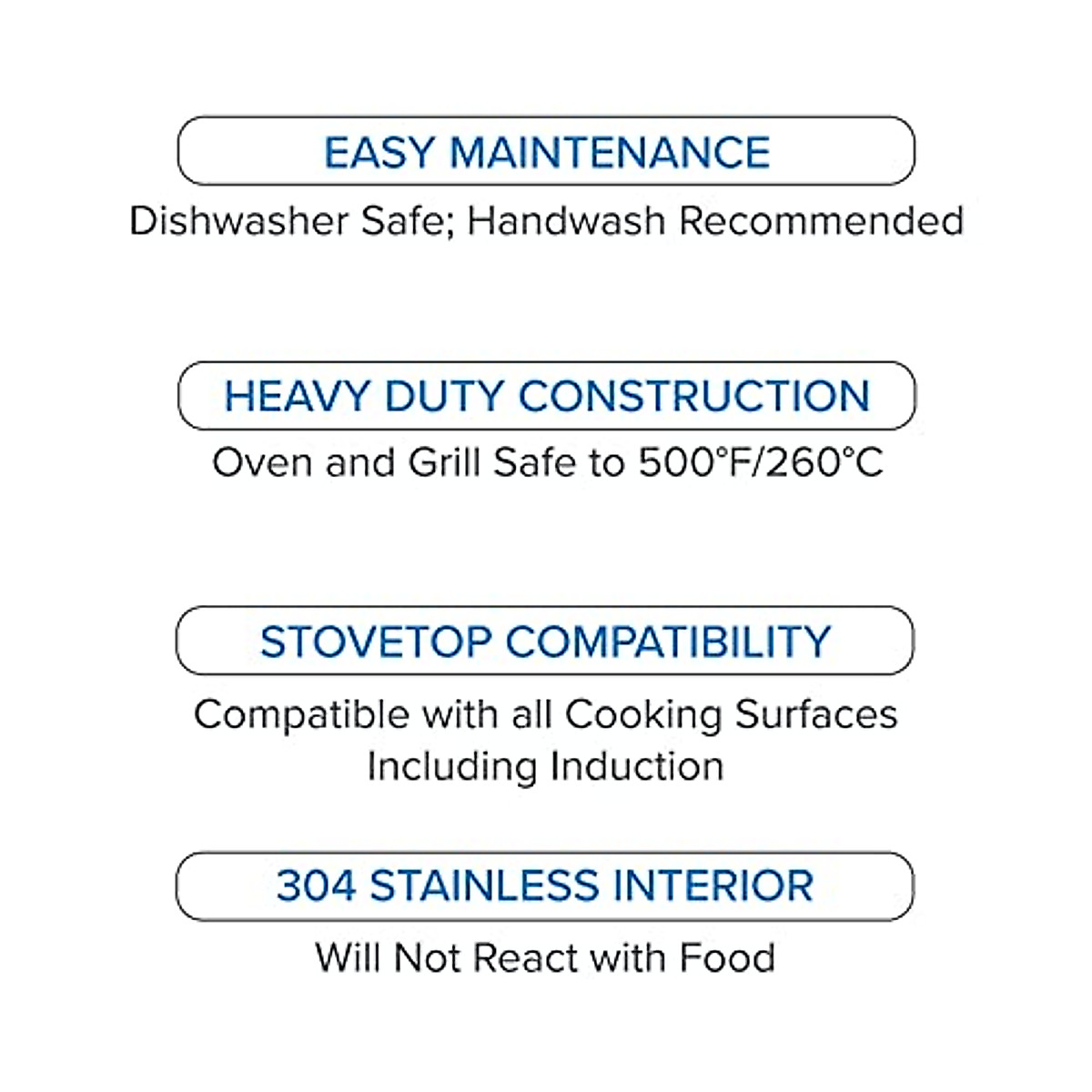 Viking Culinary 5-Ply Hard Stainless Cookware Set, 10 Piece, Hard Anodized Exterior, Dishwasher, Oven Safe, Works on All Cooktops including Induction