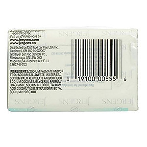 Jergens Mild Soap 3 Bars 3 oz ea (Pack of 2)