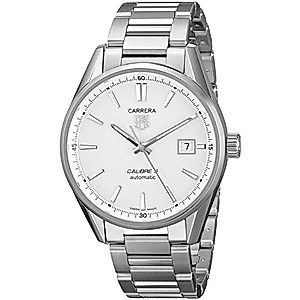 TAG Heuer Men's WAR211B.BA0782 Carrera Stainless Steel Automatic Watch