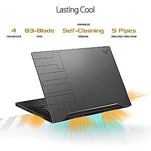 2022 New ASUS Flagship TUF Dash UltraSlim Gaming Laptop: 15.6" FHD 144Hz IPS Display, Intel Gaming H 8-Core i7-11370H, 32GB RAM, 1TB SSD, 4GB GeForce RTX 3050Ti, Wifi6, Backlit-KYB, DTS, Win10H