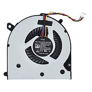 Replacement CPU Cooling Fan for HP Elitebook 840 850 G1 G2, Elitebook 740 745 755 G1 G2, ZBook 14 G1 G2 Series Laptop P/N:730792-001 KSB0805HB KSB0805HB-CM23 6033B0033202