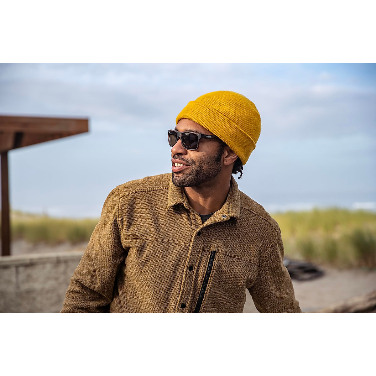 Suncloud Rambler Polarized Sunglasses – 100% UV Protection – Comfortable Fit, Trendy Design – for Men & Women – Blackened Tortoise + Polarized Brown Lenses