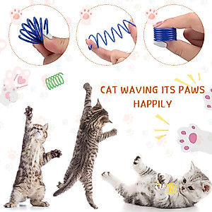 Shappy 150 Pcs Cat Ball Toys Bulk Include 30 Mice Toy 10 Rainbow Balls 4 Lattice Balls 4 Sisal Balls 20 Table Tennis Balls 20 Plush Balls 32 Springs 18 Crinkle Balls 2 Caged Rat Balls 10 Bell Balls