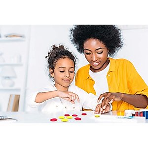 hand2mind Foam Two-Color Counters, Red and Yellow Counters, Counting Manipulatvies, Math Counters for Kids, Counting Chips, Math Manipulatives, Math Bingo Chips, Counters for Kids Math (Pack of 1000)