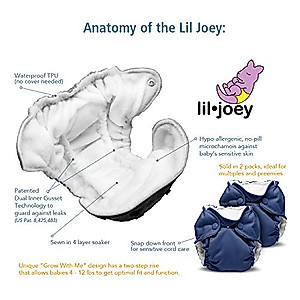 Kanga Care Lil Joey Cloth Diaper (2pk) Clyde