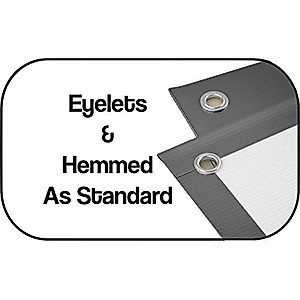 BANNER BUZZ MAKE IT VISIBLE Largest Sales Event of The Year Banner, Annual Sale Advertising Banner Sign, 11 Oz Vinyl, Metal Grommets & Hemmed Edges, Perfect for Outdoor Business Decor (4' X 2')