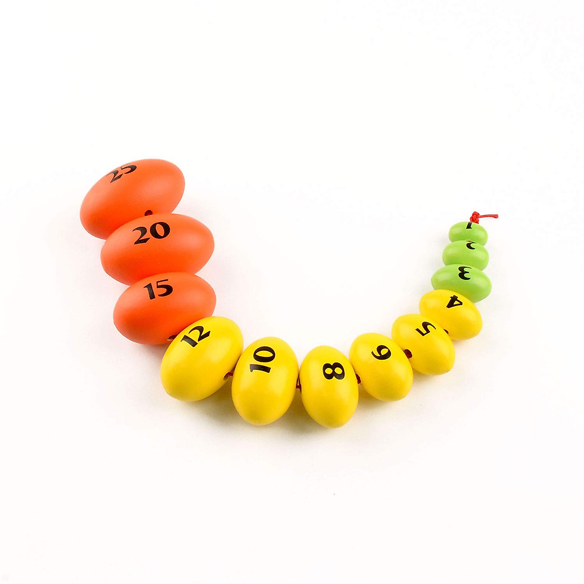 Wooden Prader Orchidometer, Prader Balls, Endocrine Rosary for Measuring Testis Scale in Clinic/Hospital for Endocrinologist and Pediatrician