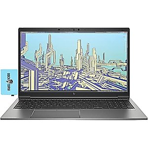 HP ZBook Firefly G8 15.6" FHD IPS Laptop 11th Gen (Intel i7-1185G7 4-Core, 32GB RAM, 512GB PCIe SSD, Quadro T500 4GB GDDR6, Backlit KYB, FP, 2 Thunderbolt 4, WiFi 6, BT 5.2, Win 11 Pro) w/Hub