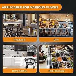 BEAMNOVA 7-Stage Filtration Grease Trap for Kitchen Sink,Side Inlet Commercial Grease Trap Water Oil Water Separator,25lb