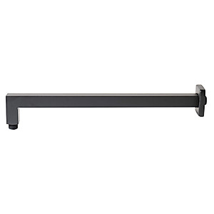 ALFI brand ABSA16S-BM Shower Arm, Black Matte