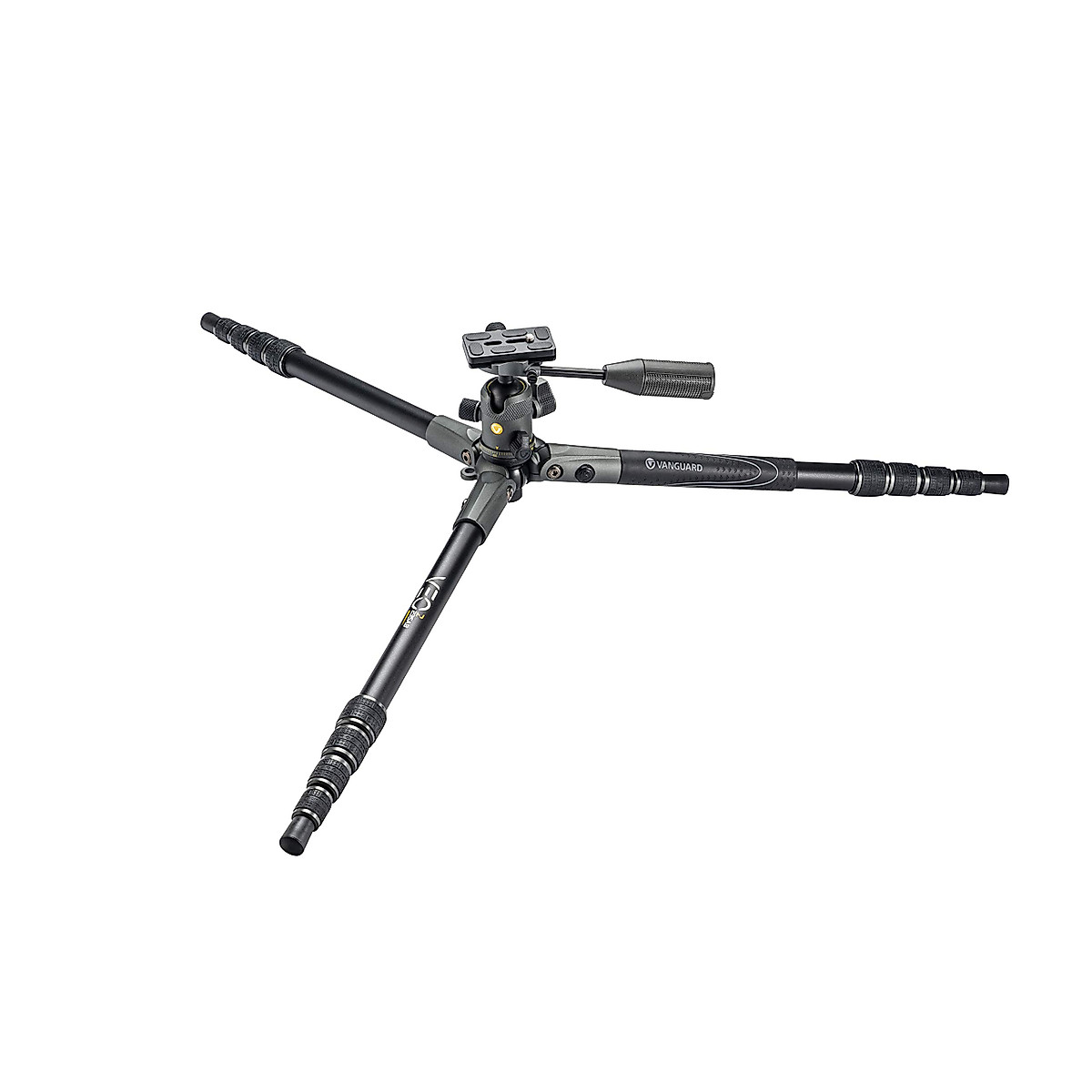 Vanguard VEO 2X 235ABP 4 in 1 Travel Tripod, Monopod, Ball Head with Removeable Pan Handle - 23 mm, Aluminum
