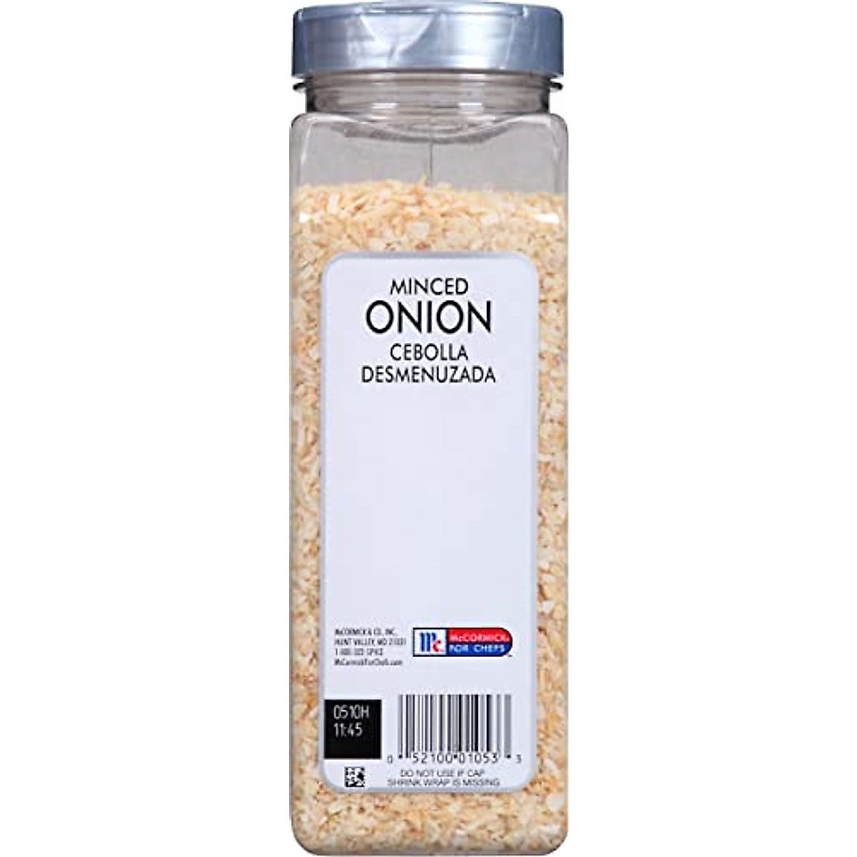 McCormick Culinary Minced Onion, 17 oz - One 17 Ounce Container of Dried Minced Onion Flakes, Perfect for Soups, Sauces, Meatballs, Relishes and Casseroles