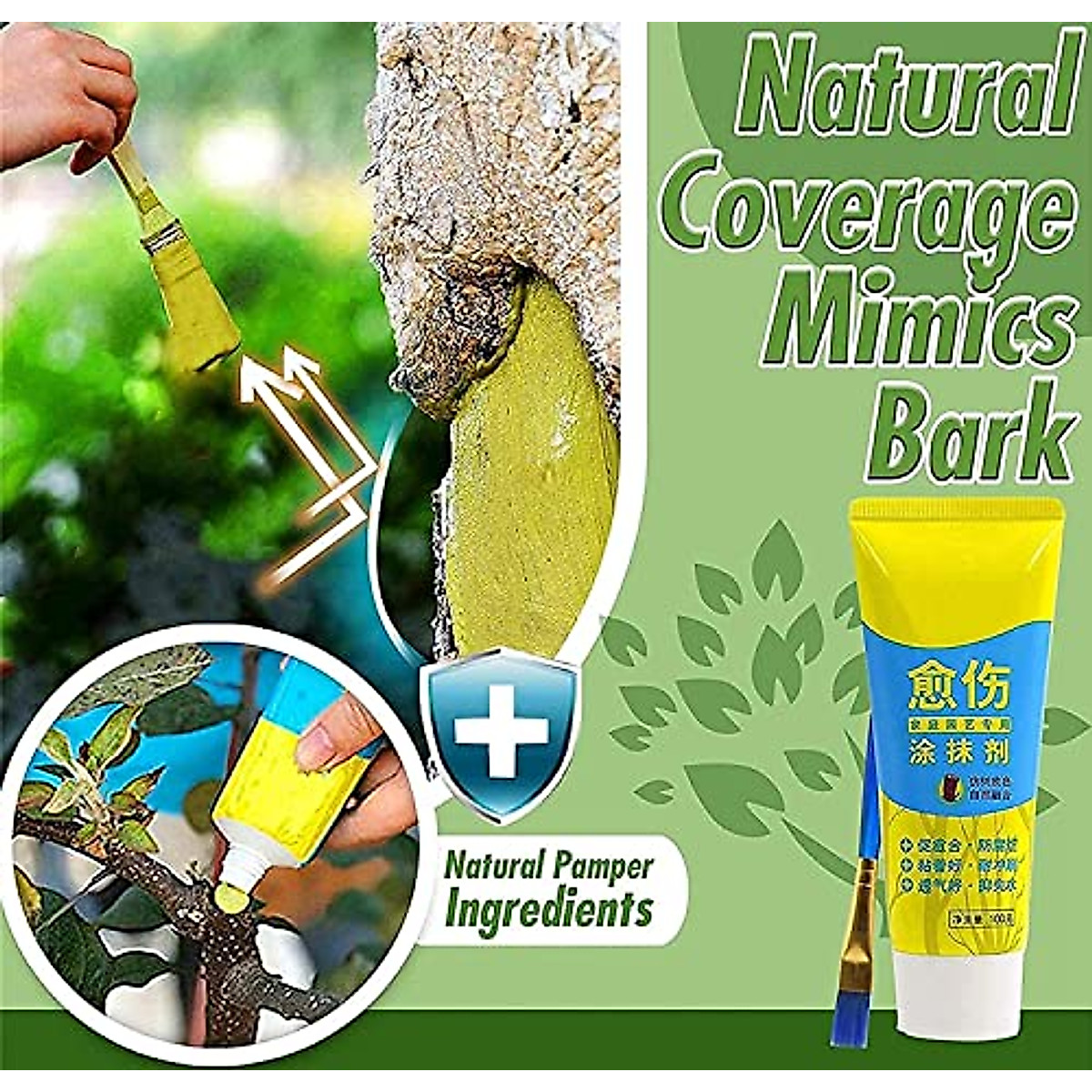 2pcs Plant Restoring Regrowth Sealant, Tree Pruning Sealer, Plant Restoring Regrowth Sealant, Tree Wound Bonsai Cut Paste, Bonsai Tree Wound Paste
