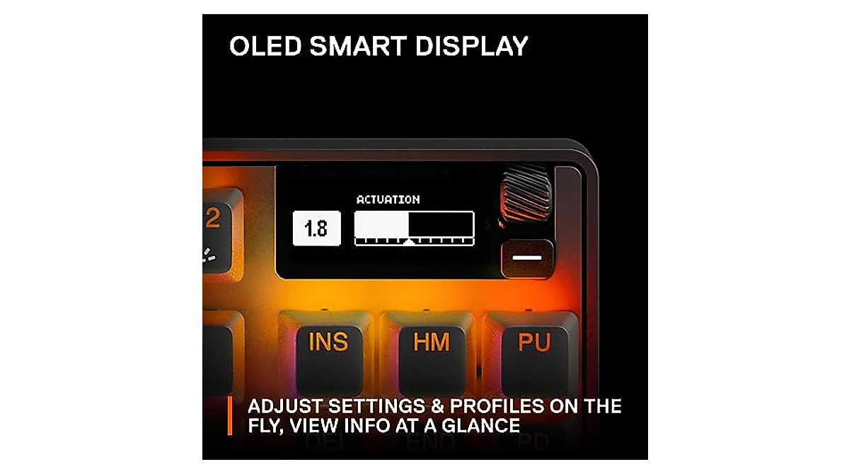 SteelSeries Apex Pro TKL HyperMagnetic Gaming Keyboard - World's ...