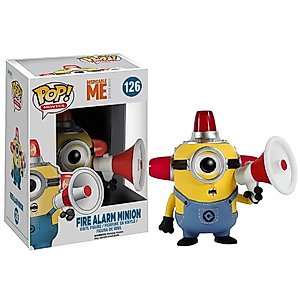 Funko POP Movies: Despicable Me 2 - Fire Alarm Minion Action Figure