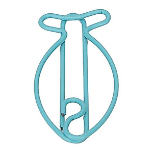 Office Clips, Light Portable Shaped Paper Clips Metal Material 100 Pcs for School