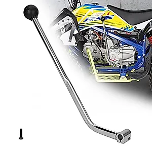 WEIYINGSI 135 Degree Universal ATV Hand Gear Shifter Shift Lever for Taotao Sunl Coolster 50cc 70cc 90cc 110cc 125cc Motorcycle Chinese Quad ATV 4 Wheeler Pit Bike Mini Bike - Silver