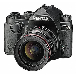 Pentax KP 24.32 Ultra-Compact Weatherproof DSLR with 3" LCD, Black