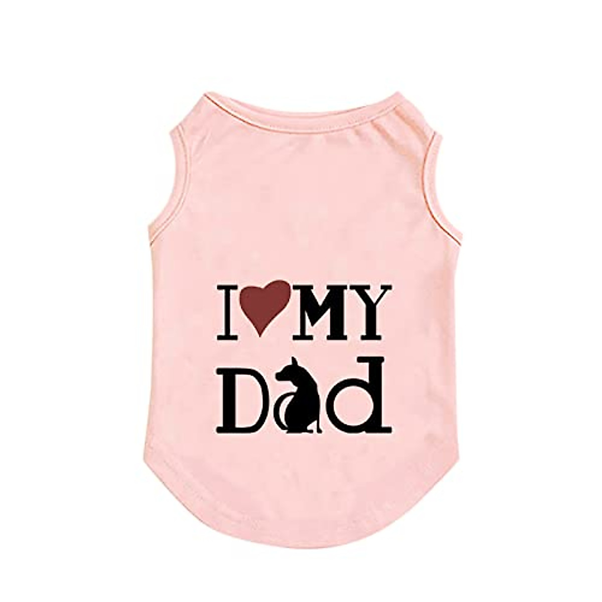 Pet Clothes for Small Dogs Boy Vest Dog Clothes Pet Clothing Apparel Summer Fashion Pet Shirts for Small Dogs Girls Dress (X-Small, Pink)