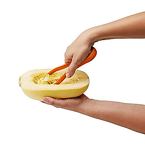 Chef'n Halloween 3-in-1 Nesting Pumpkin Tool Set,Orange