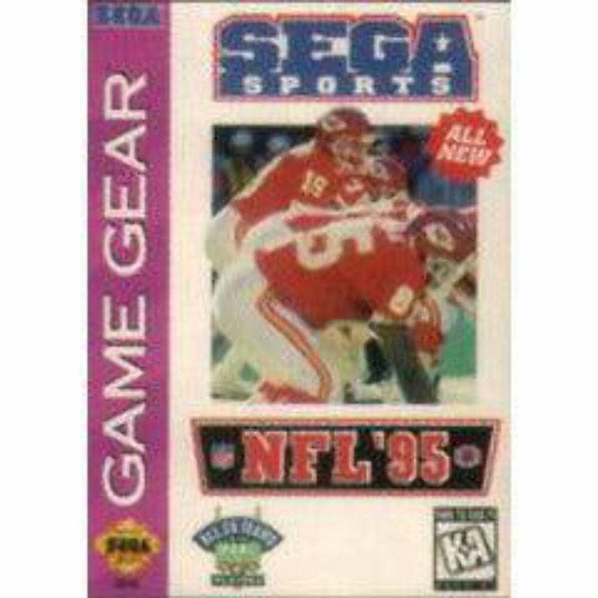 NFL Football '95 - Sega Game Gear