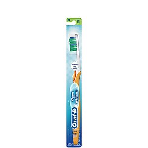 Oral-B 3D Vivid 35 Soft Manual Toothbrush, White