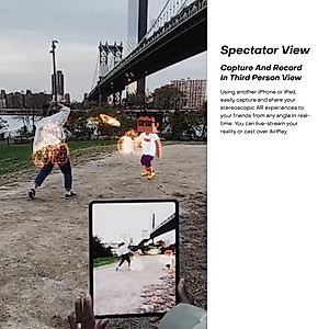 HoloKit X - Stereoscopic AR Headset for iPhone - Metallic Gray (1pc Included)