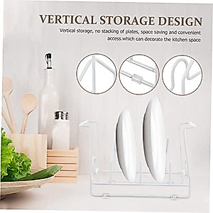 BESPORTBLE Drain Rack Sink Water Filter Sink Drying Rack Utensil Holder Dish Drying Rack Plate Cup Drying Tray Pan Lids Holder Tableware Stand Dish Racks for Kitchen Counter Tableware Holder