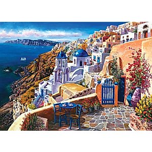 PETER PAUPER PRESS Santorini 1000 Piece Jigsaw Puzzle