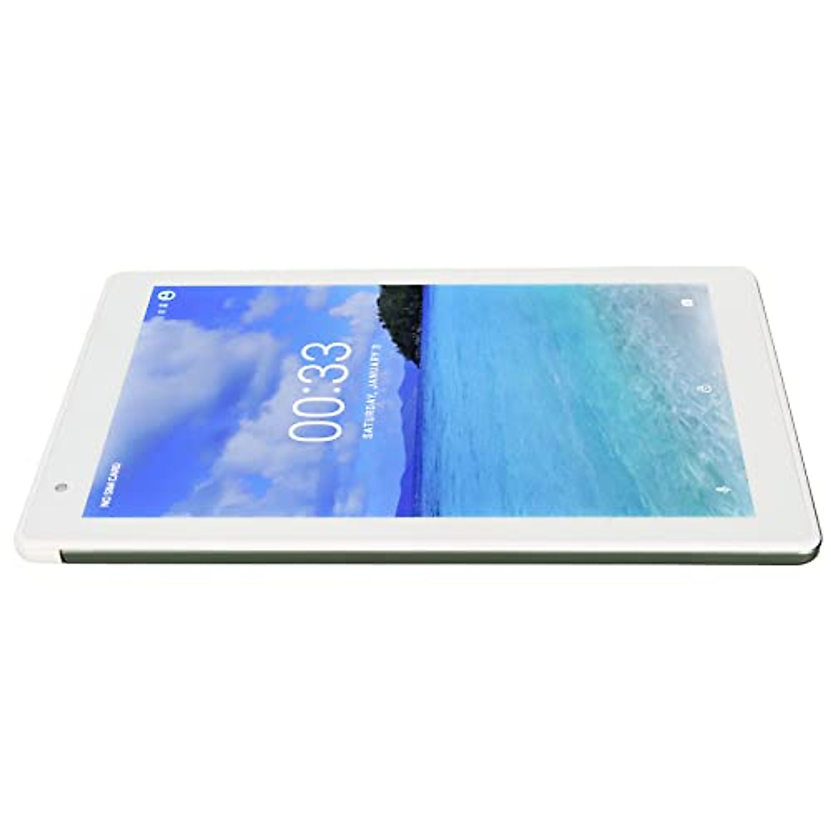 HEEPDD Tablet, 100‑240V 4GB RAM 64GB ROM Tablet PC MTK6592 8.1 Inch HD Display for Work (US Plug)