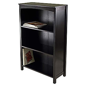 Winsome Terrace Shelving, no basket, Espresso
