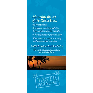 Kauai Hawaiian Ground Coffee, Koloa Estate Medium Roast (10 Ounce) - Gourmet Arabica Coffee From Hawaii's Largest Coffee Grower, Bold, Rich Blend