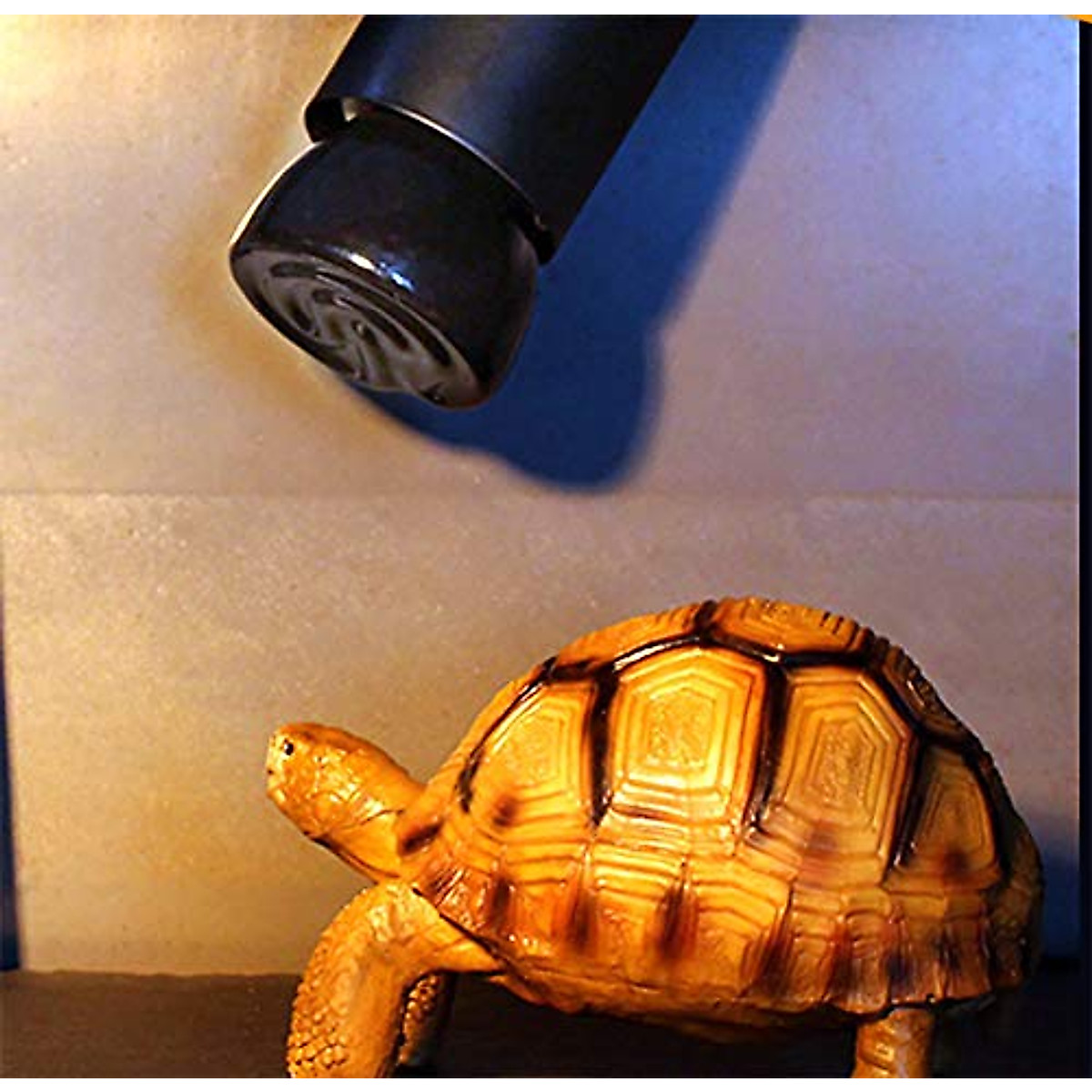 MD Lighting Mini Ceramic Infrared Heat Emitter Bulb(2 Pack), 100W Reptile Heat Lamp Bulb for Pet Amphibian Snake, Turtle, Lizard, Chicken, Brooder Coop, No Light, 110V