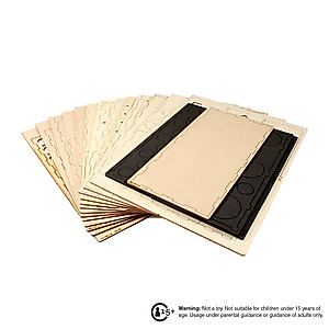 The Broken Token Game Organizer Compatible with Middara: Unintentional Malum - Act 1 - Wooden Game Organizing Box with Multiple Trays