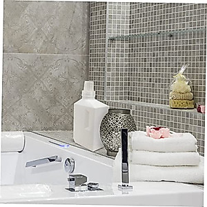 Cabilock 10 Pcs Laundry Detergent Bottle Shampoo or White