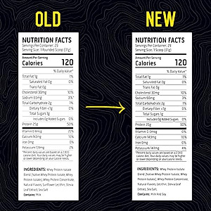 Ascent 100% Whey Protein Powder - Post Workout Whey Protein Isolate, Zero Artificial Flavors & Sweeteners, Soy & Gluten Free, 5.5g BCAA, 2.6g Leucine, Essential Amino Acids, Vanilla Bean 2 lb