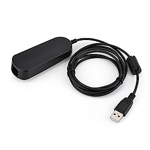 FOSA RJ9 to USB Headset Jack Cable Adapter Convertor for Audio Headphone Conversion Line Computer Headphones Line Using with Control Box