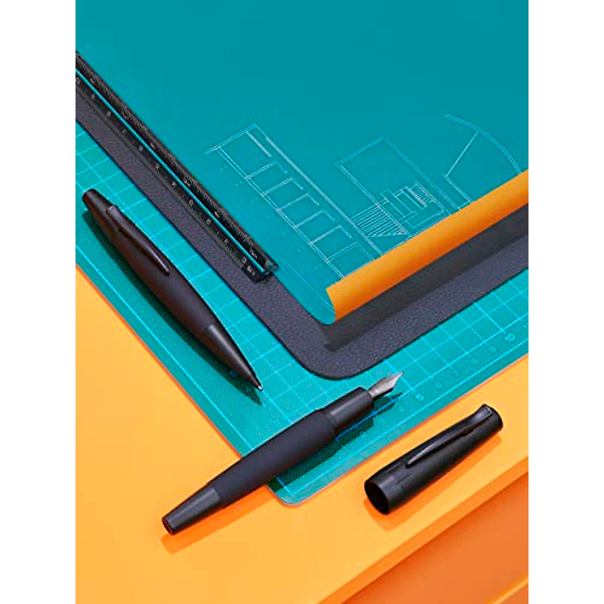 Faber-Castell E-motion pure black mechanical pencil Drehbleistift Black