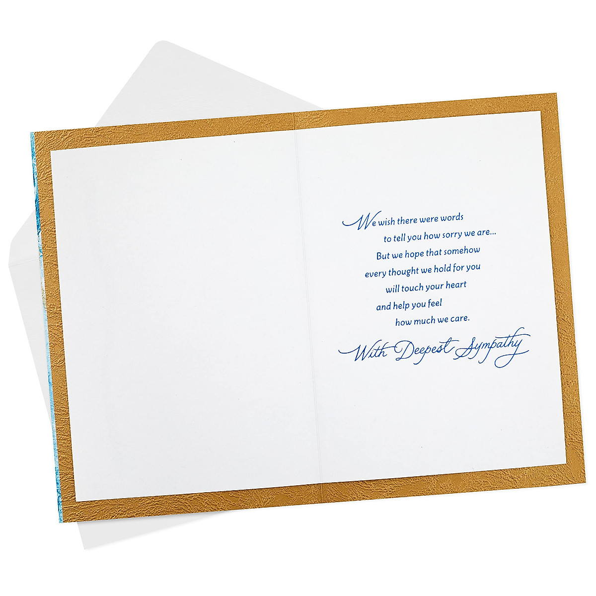 Hallmark Sympathy Card from Both or From All (Our Hearts Are With You) (5RZB2133)