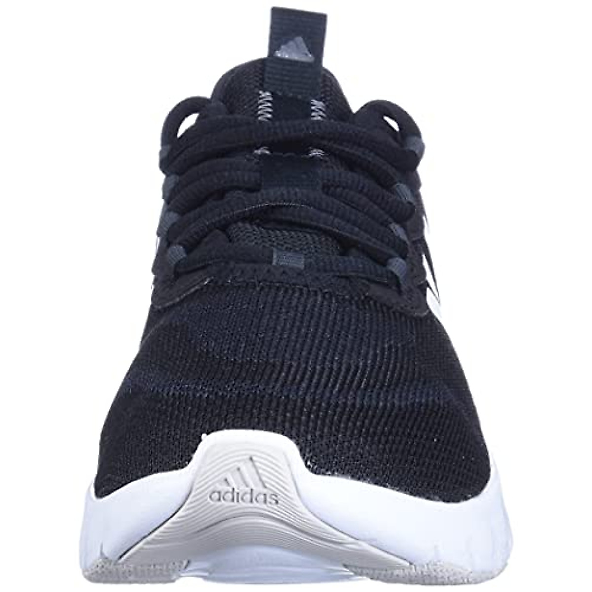 adidas Women's Vario Sport Running Shoe, Black/White/Grey, 8