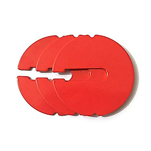 Table Inserts (Pack of 3) for 14" Band saws or Scroll saws,Diameter: 2.5 in, Thickness: 0.1 in.(Please make sure this is your size)
