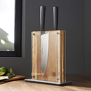 Schmidt Bros. Acacia Midtown Magnetic Knife Block Schmidt-22-Series, Up to 10-Piece