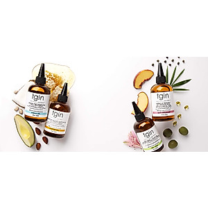 tgin Tea Tree + Olive Oil Detoxifying Dry Itchy Hair And Scalp Serum - Natural Hair - Scalp Oil - 4 Oz