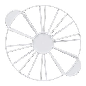 Ateco Cake Portion Marker, 10 or 12 Slices, Works for Cakes Up To 16-Inches Diameter